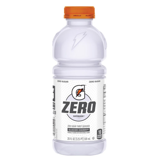 Gatorade Zero Glacier Cherry 20 fl oz Bottles – 24 Pack - Drinks2Order ...