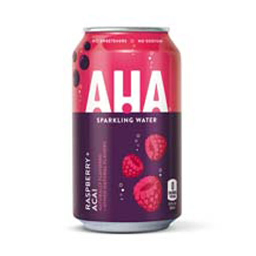 AHA Raspberry Acai 12 fl oz Cans, 8 Pack - Drinks2Order.com by Liquor Squared